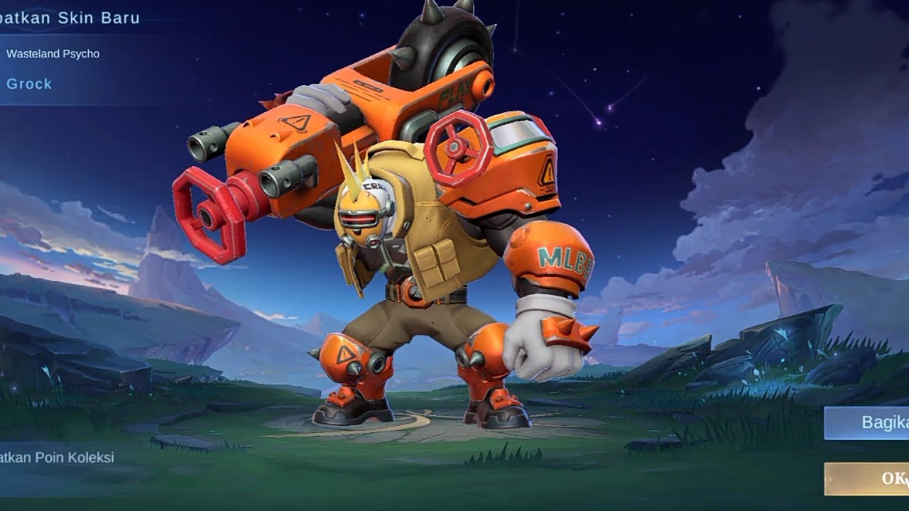 skin GROCK TERBARU di lucky shop - YouTube