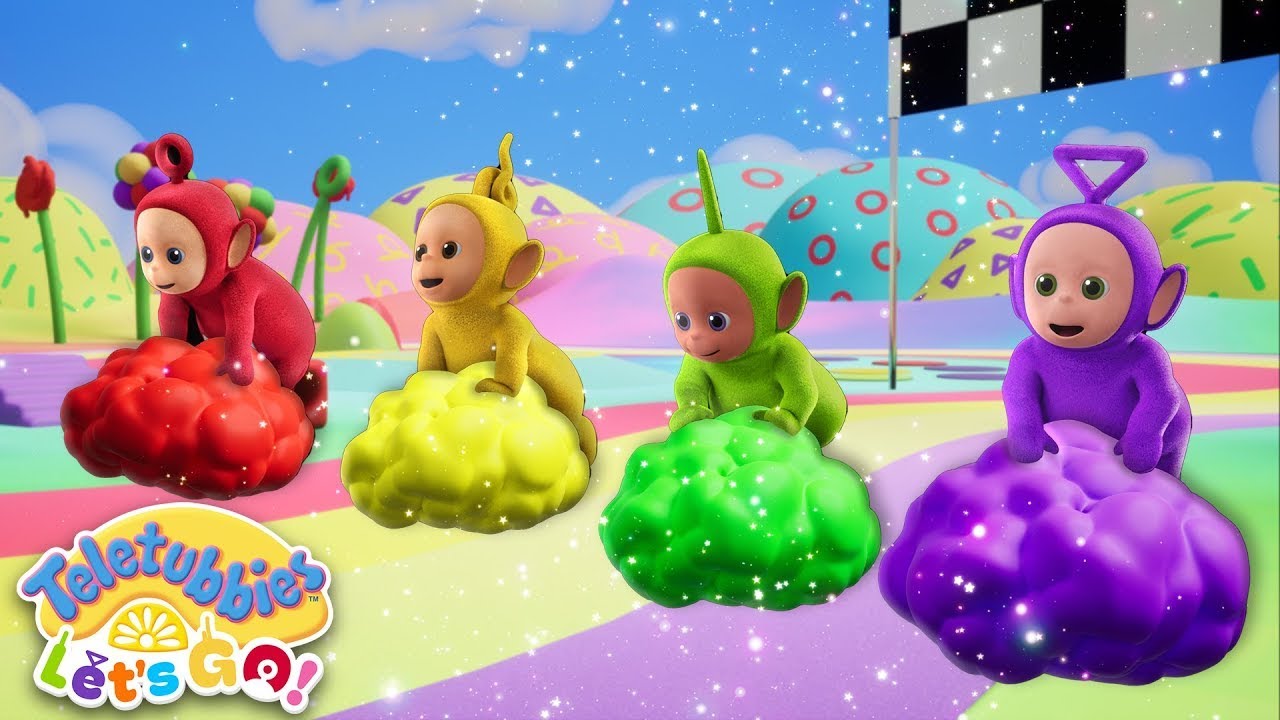 Teletubbies Let’s Go | Magic Colourful Cloud Race | Full Episodes - YouTube