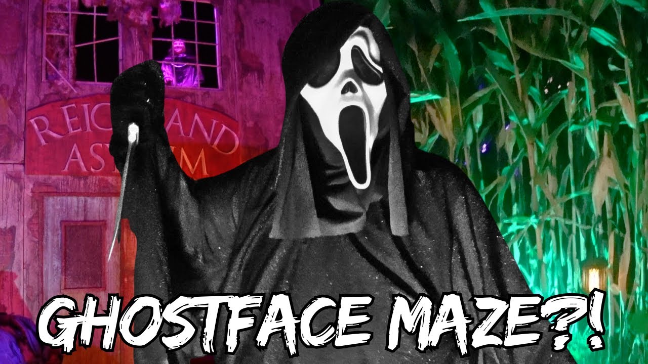 INSIDE the First-Ever GHOSTFACE MAZE! 😱 | Inland Empire's Scariest ...