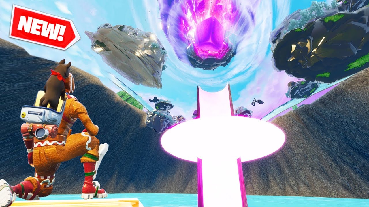 So We GLITCHED UNDER THE VORTEX in Fortnite Battle Royale - YouTube