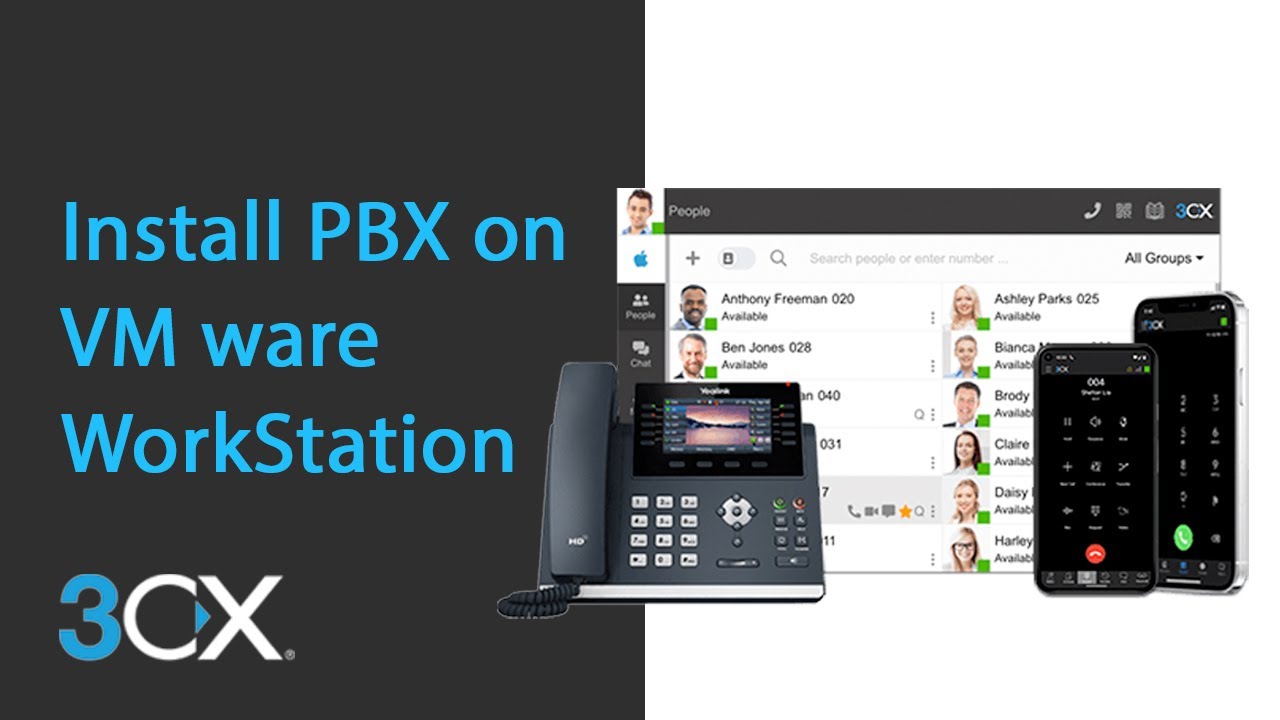 Installing Phone System In VMware workstation - YouTube