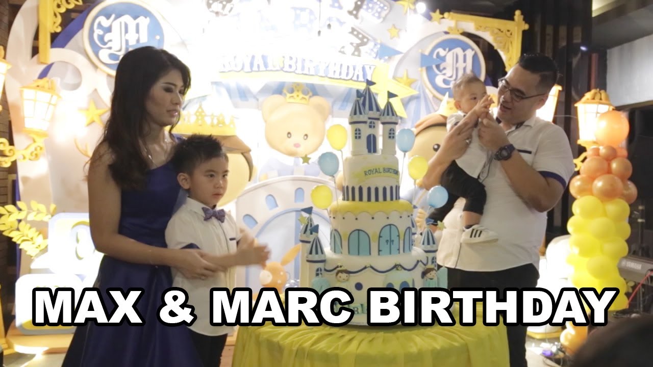 Max & Marc Birthday - YouTube