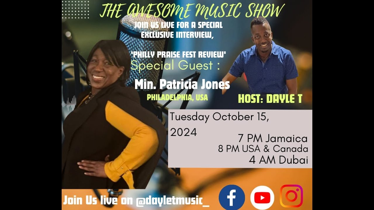 PHILLY PRAISE FEST REVIEW -HOST: DAYLE T - YouTube