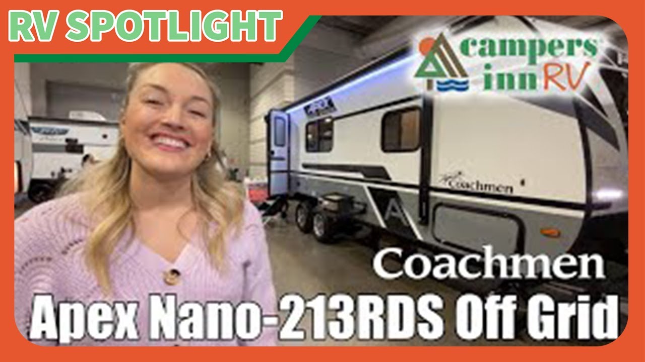 Coachmen-Apex Nano-213RDS Off Grid - by Campers Inn RV – The RVer’s ...