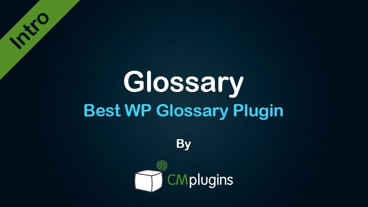 The WordPress Glossary Tooltip Plugin Introduction by CreativeMinds - YouTube