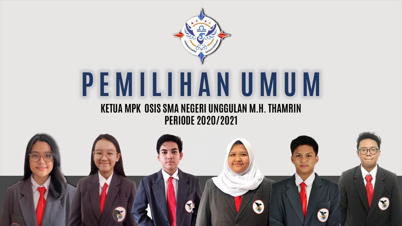 Pengumuman Pemilihan Umum Ketua MPK OSIS SMANU MHT 2020/2021 - YouTube