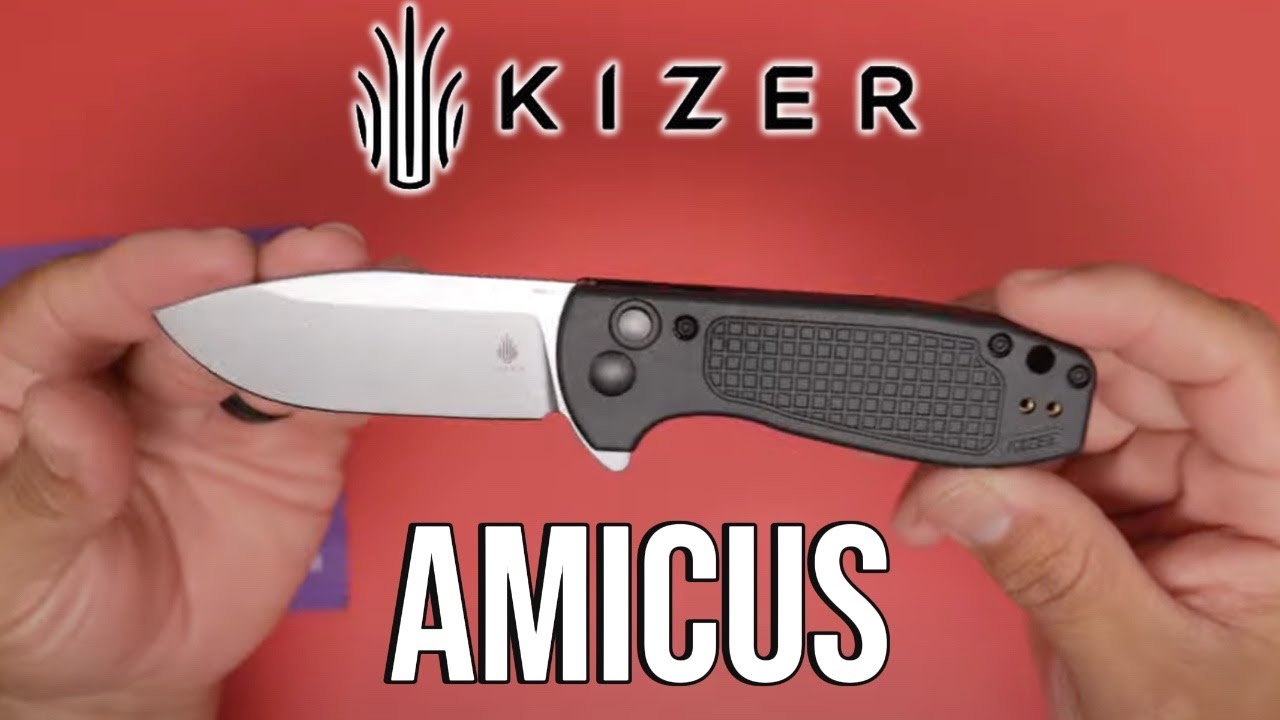 Kizer Amicus Pocket Knife: Unboxing and First Impressions - YouTube