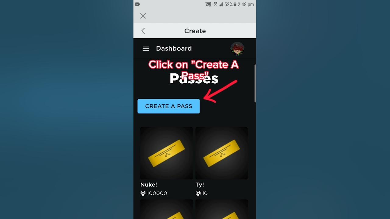 How To Make a Gamepass in Roblox Pls Donate Mobile (Simple 2023) - Android & iOS - YouTube