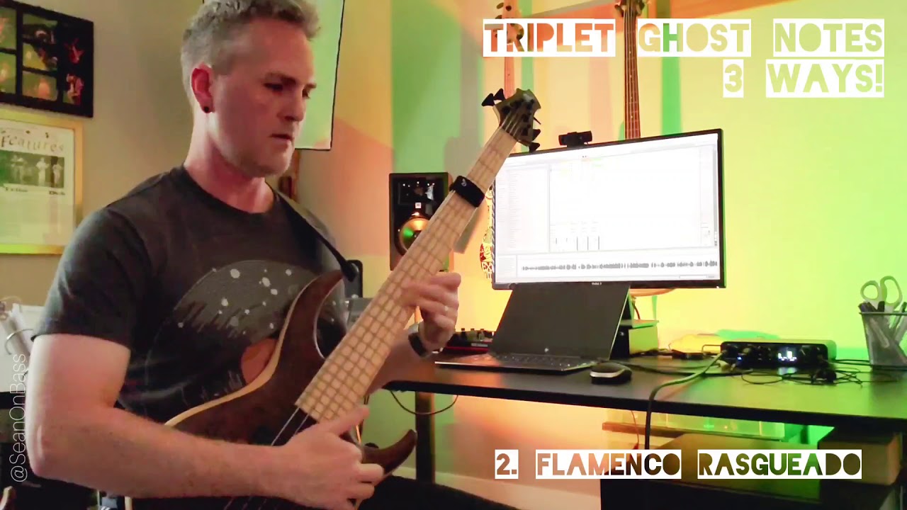 Triplet Ghost Notes on Bass 3 Ways! - YouTube