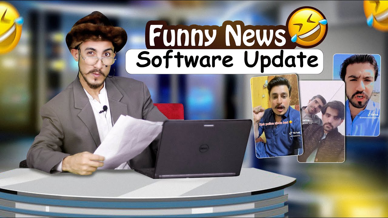 Software Update Funny News | Shakeel Vines - YouTube