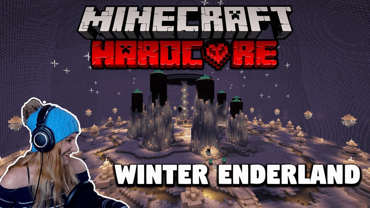 WINTER ENDERLAND (Montage) - Hardcore Minecraft - YouTube