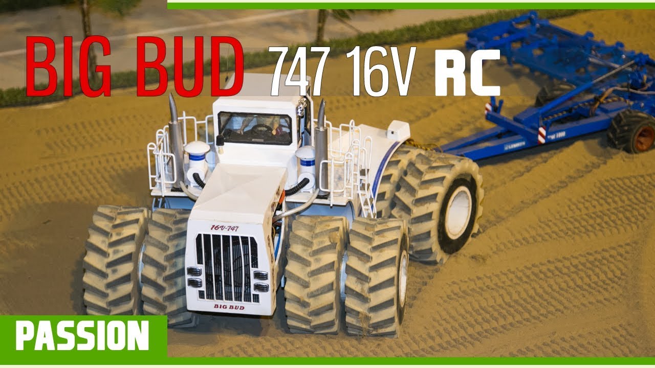 Unique, ce Big Bud 747 16V a tout d'un grand - YouTube