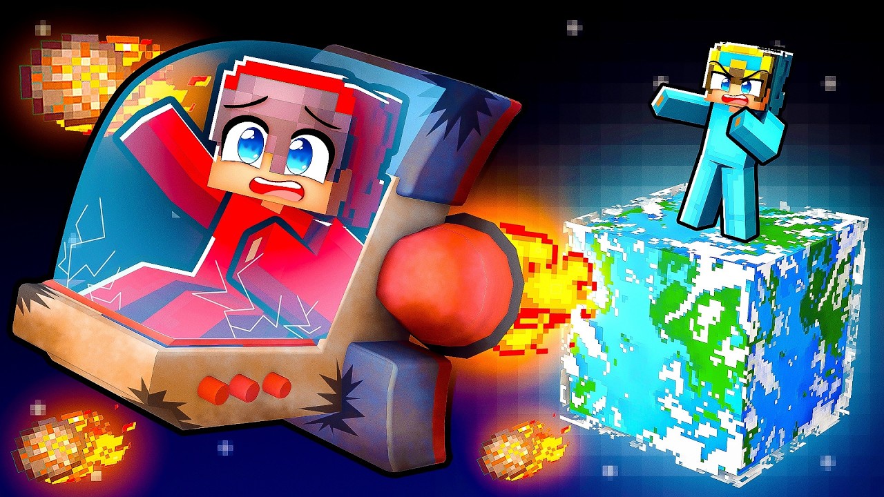 Cash Got Kicked Off the Planet in Minecraft - YouTube