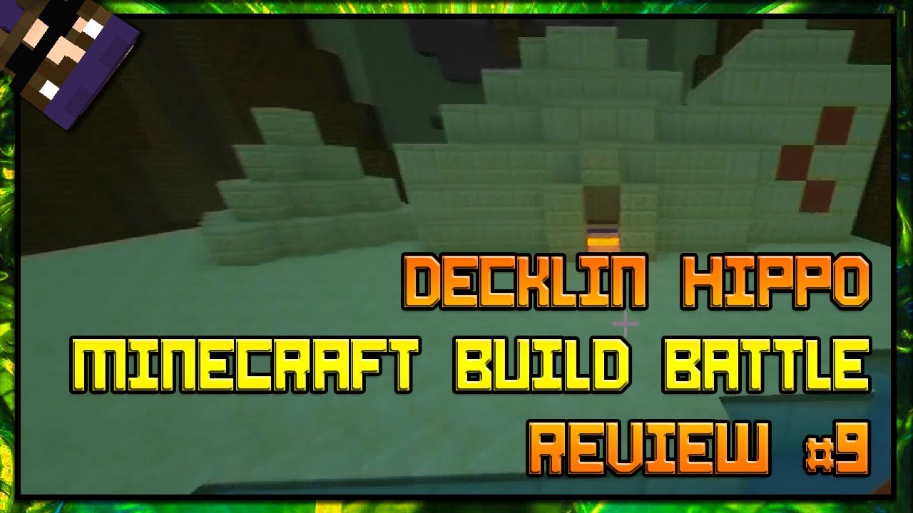 Minecraft Build Battle #9 - Construcción por equipos [Pirámide] - YouTube