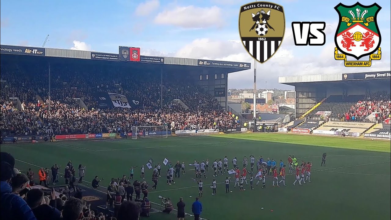 Notts County VS Wrexham | Match Vlog | SLHawks - YouTube