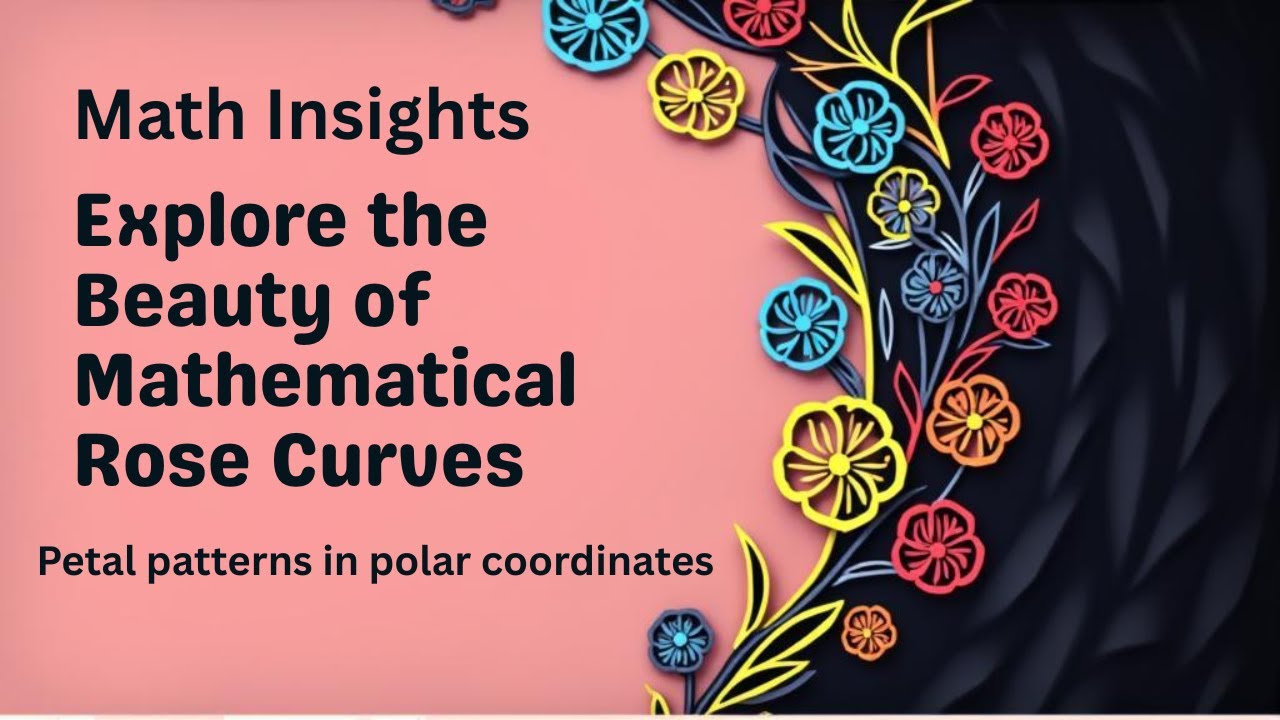 Mesmerizing Math: Animated Rose Curves in Polar Coordinates - YouTube