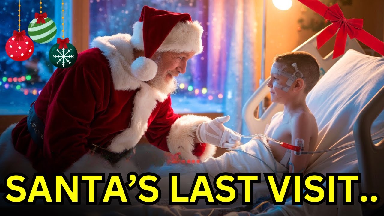 Santa Visits a Dying Child's Hospital Room—The Miracle That Followed ...