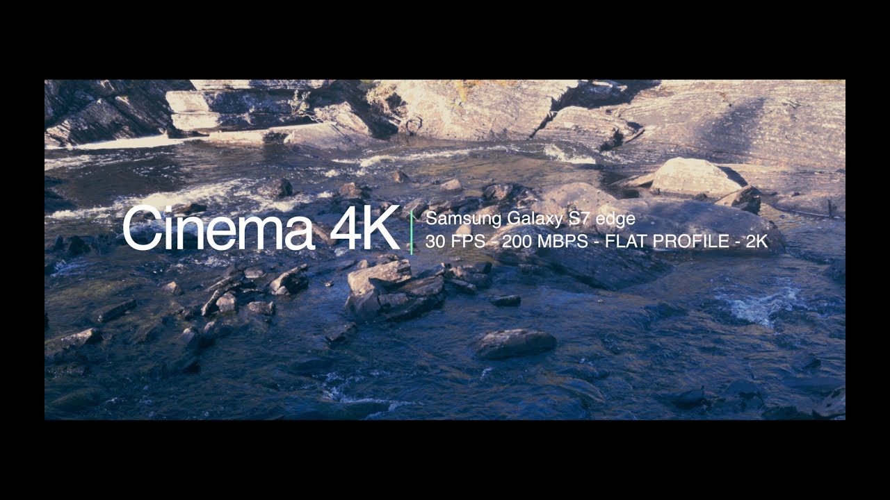 Cinema 4K - 200Mbps (1440p - 30 fps) - Cinematic - Water in motion ...