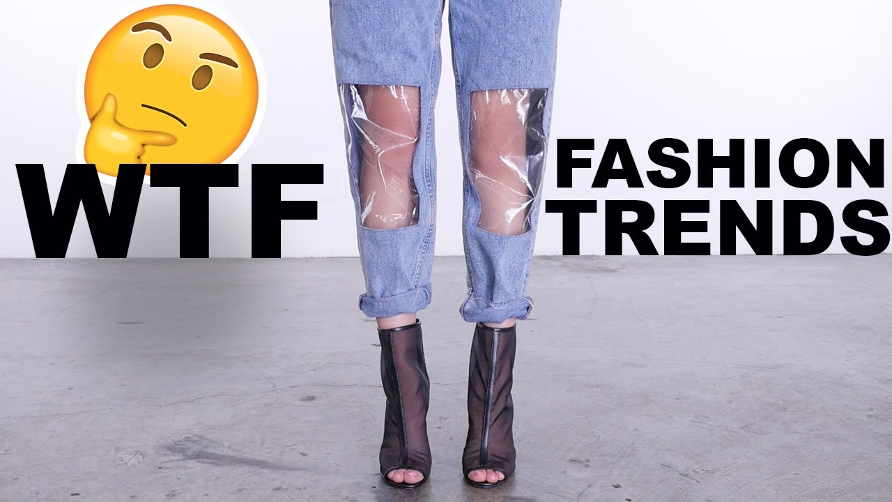 WEIRD AF Fashion Trends LOOKBOOK | HIT OR MISS?! - YouTube