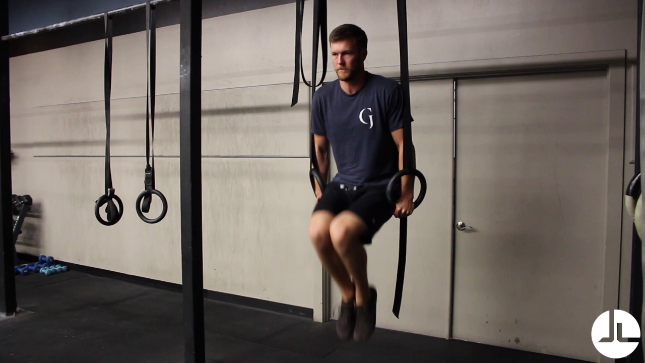 Ring Support Tuck to L Sit - YouTube