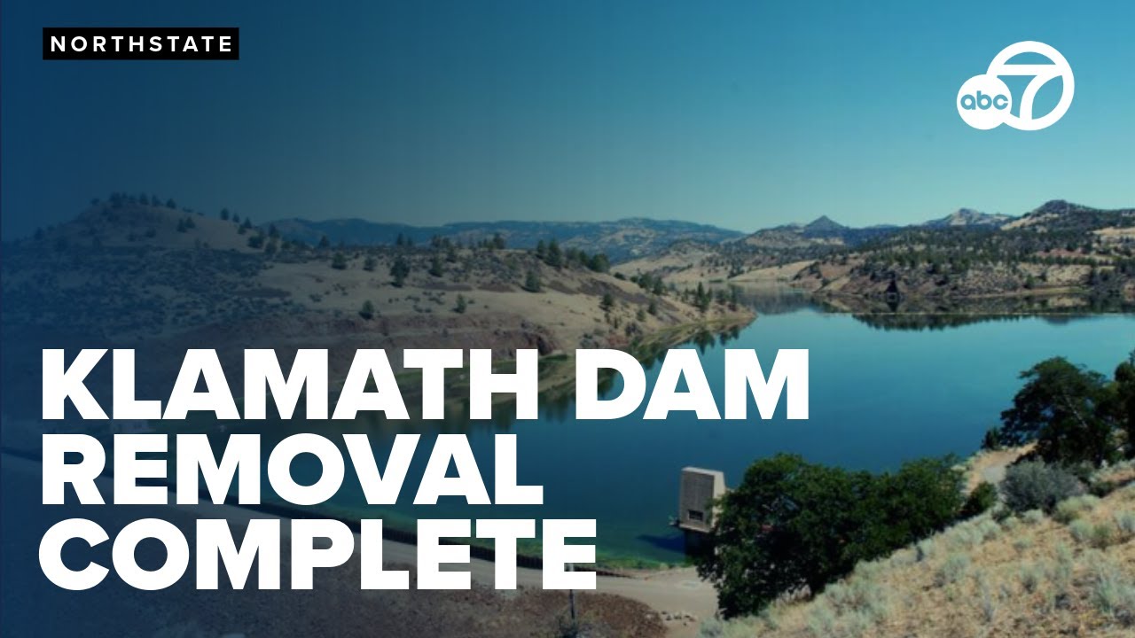 Klamath River dams removal concludes, with restoration work to continue ...