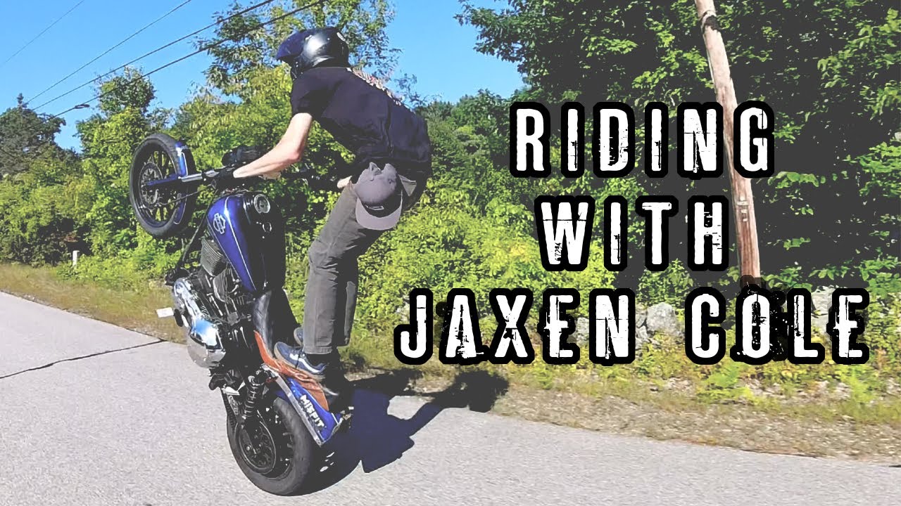 Riding Harleys W/ Jaxen Cole - YouTube