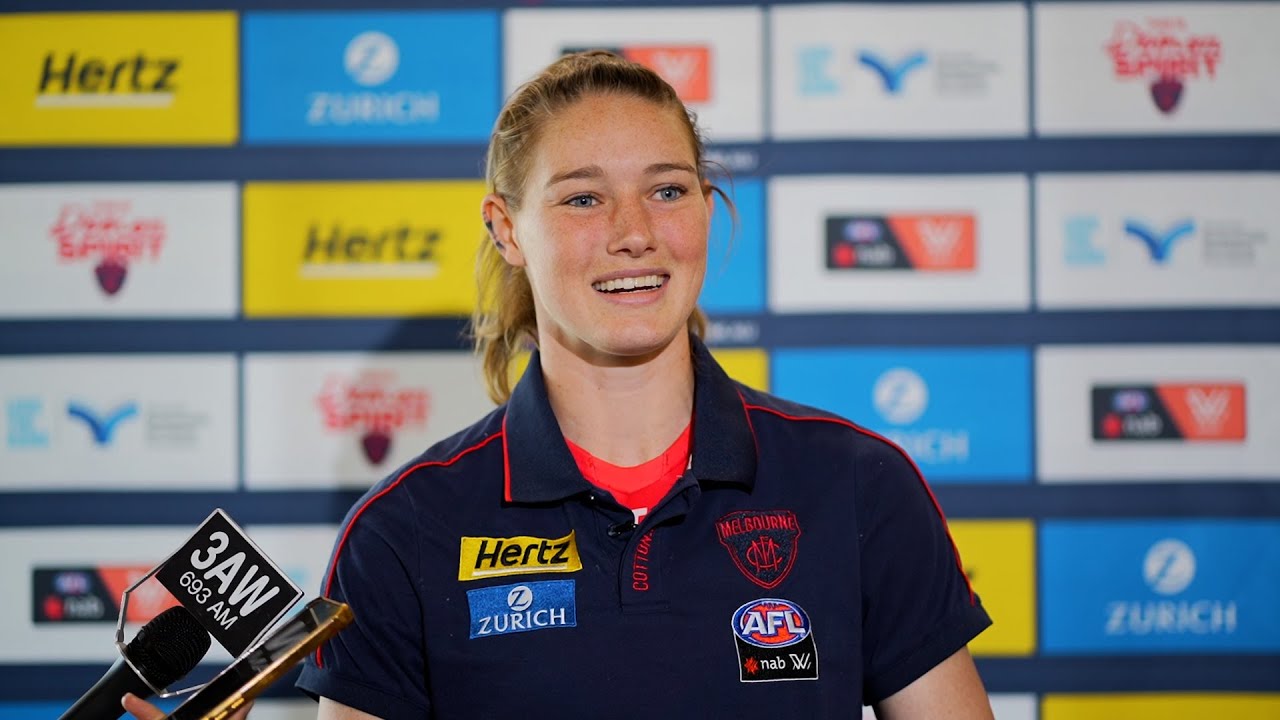 AFLW | Media Conference | Tayla Harris - YouTube