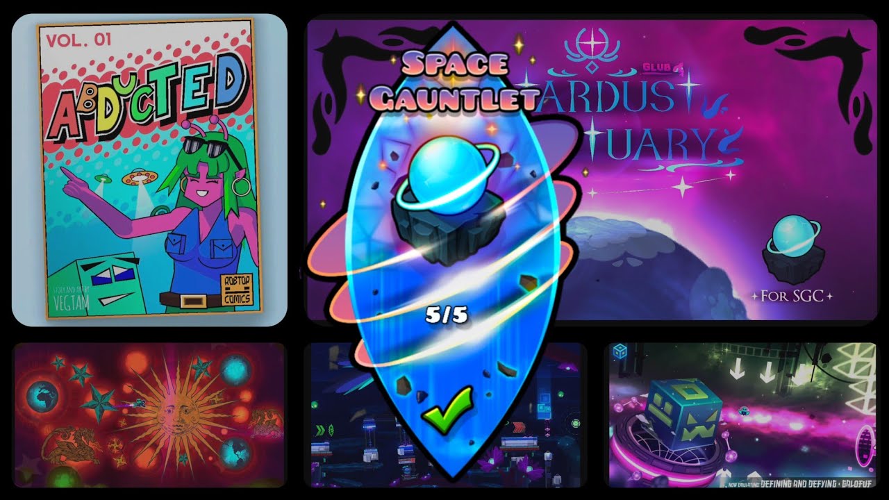 Space Gauntlet | Geometry Dash - YouTube