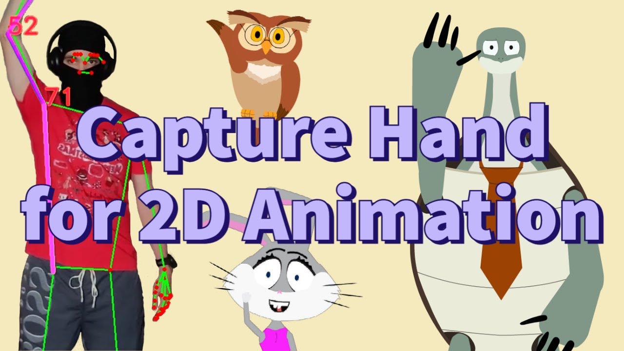 2D Hand Motion Capture with Webcam - YouTube