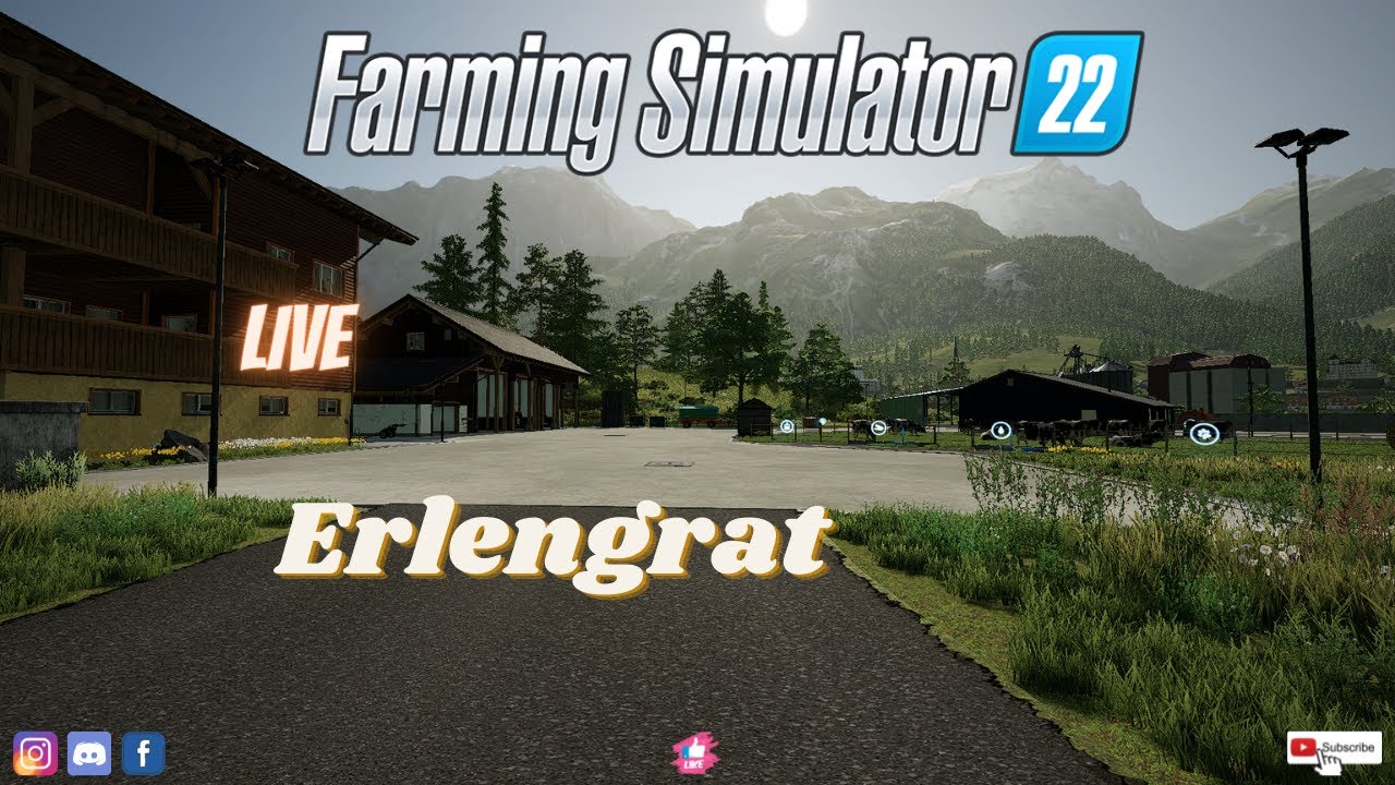 sur la Map Erlengrat, fs22 FR. - YouTube