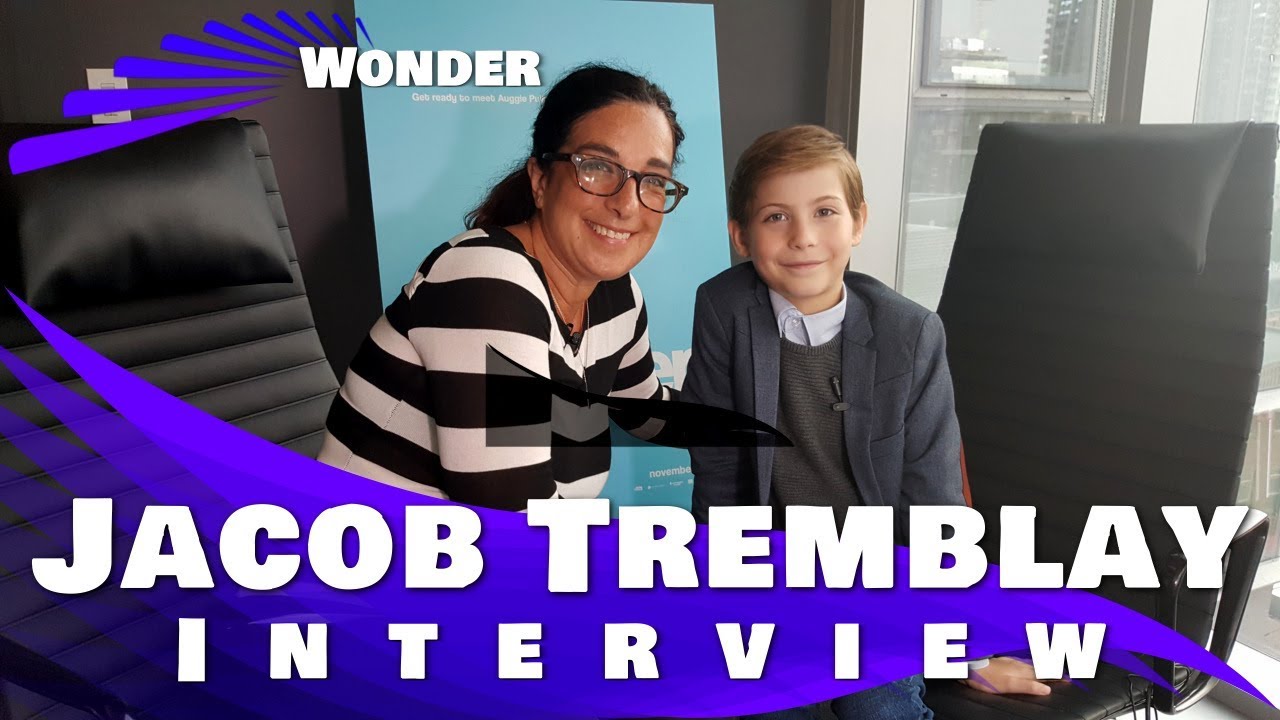JACOB TREMBLAY INTERVIEW - WONDER - YouTube