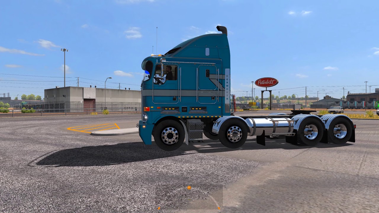 Kenworth K108 v 2 1 mod for American Truck Simulator (1.32-1.34) - YouTube
