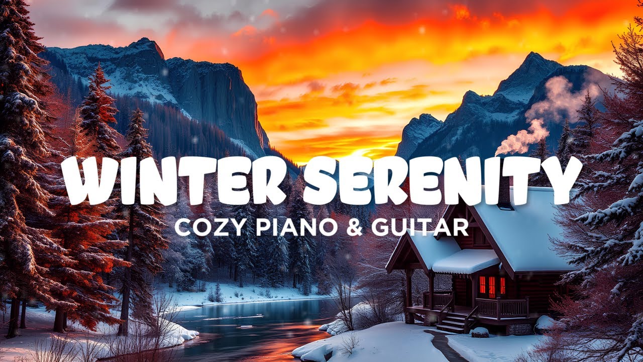 Relaxing Winter Music ️ Cozy Piano & Guitar for Focus, Study & Work ...