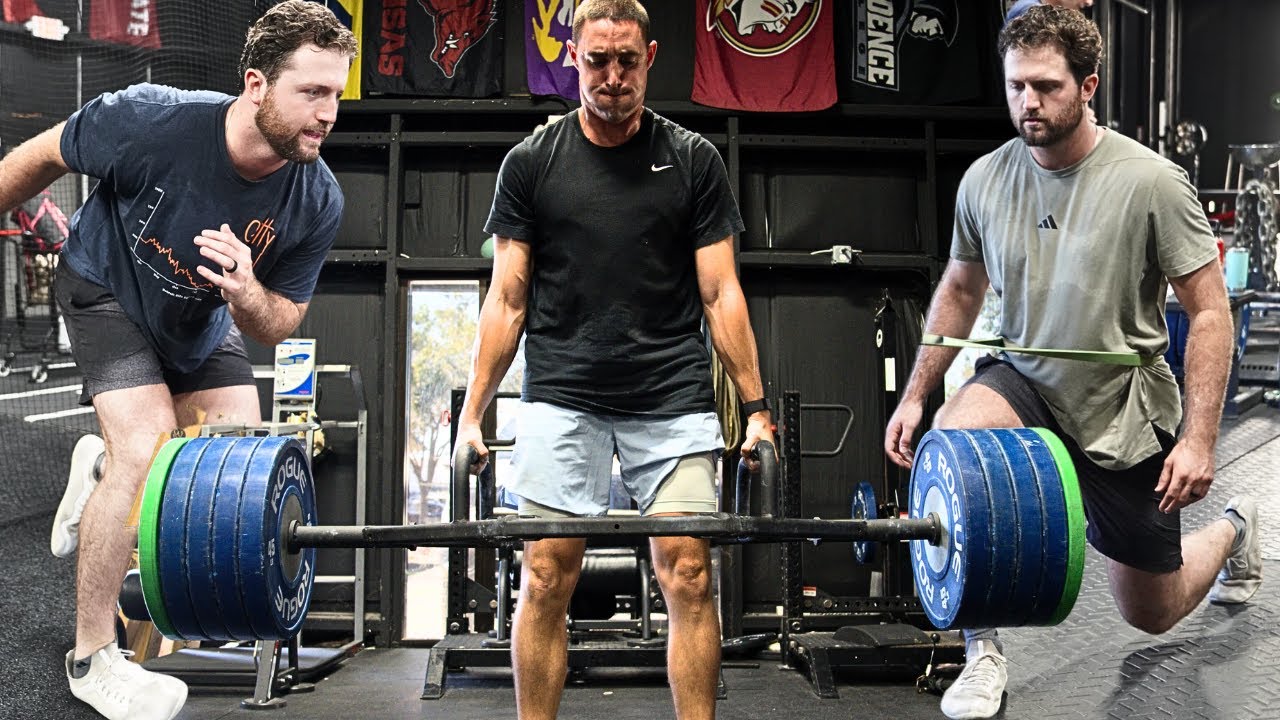 EXPLOSIVE Leg Day Training with MLB Pitchers - YouTube