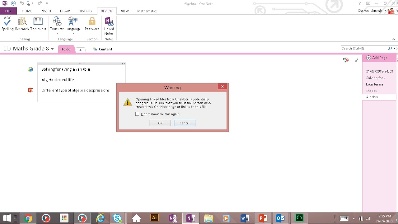 Reviewing Linked Notes In Microsoft OneNote YouTube Reviewing Linked Notes In Microsoft OneNote YouTube