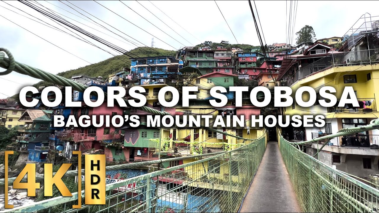 Walking Tour Philippines | Colors of Stobosa Baguio | Small Alleys Tour ...