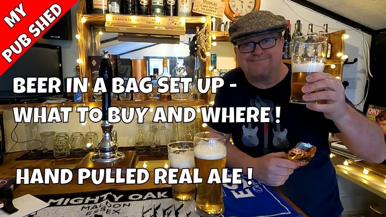 BEER ENGINE AND BEER IN A BAG - How To set Up For Pulling Real Ale And ...