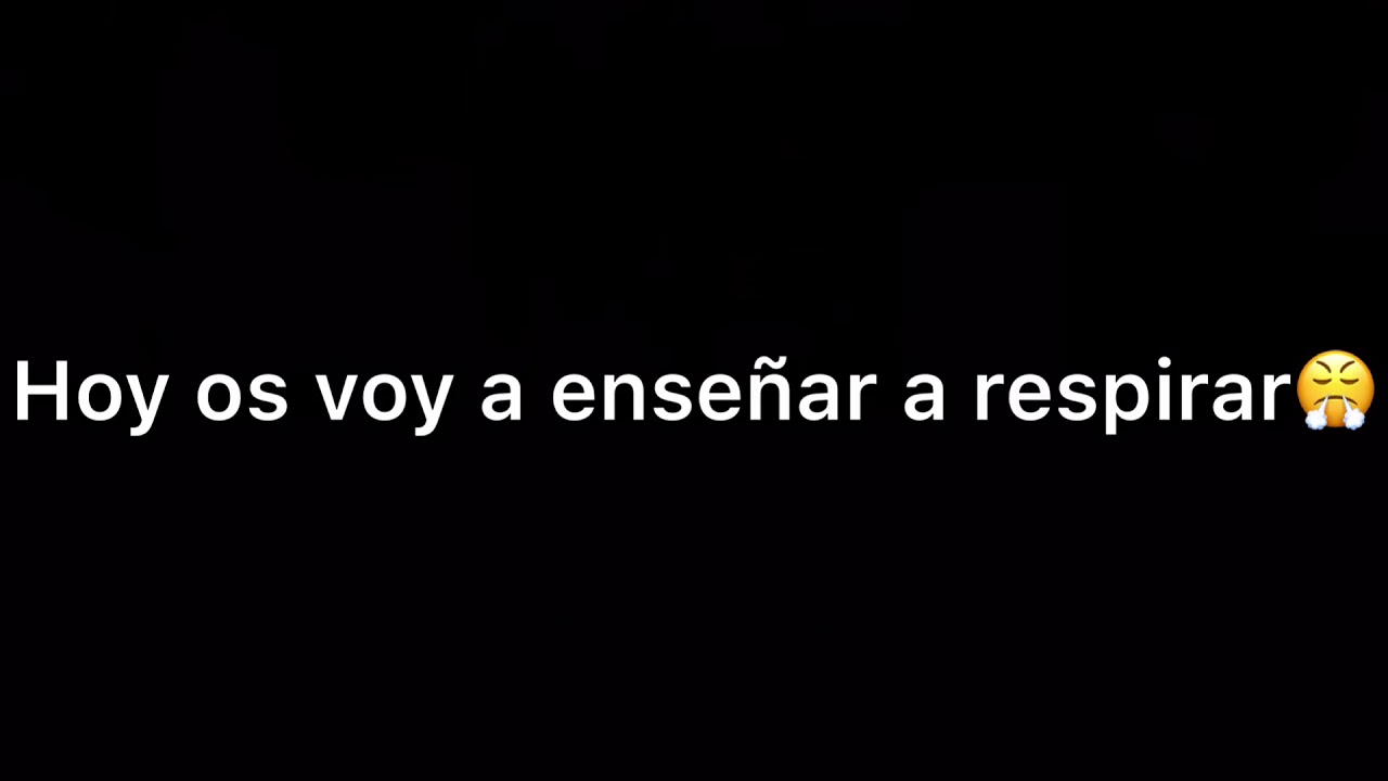 Tutorial de cómo respirar - YouTube