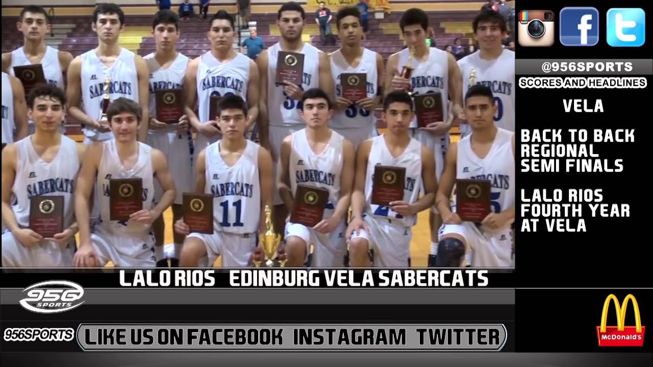 Vela's Lalo Rios at Sweet 16 - YouTube