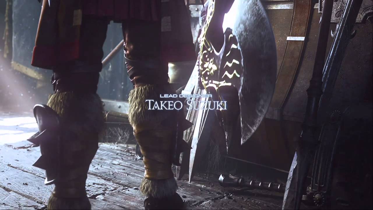 FINAL FANTASY XIV Heavensward Title Screen and Opening Movie - YouTube