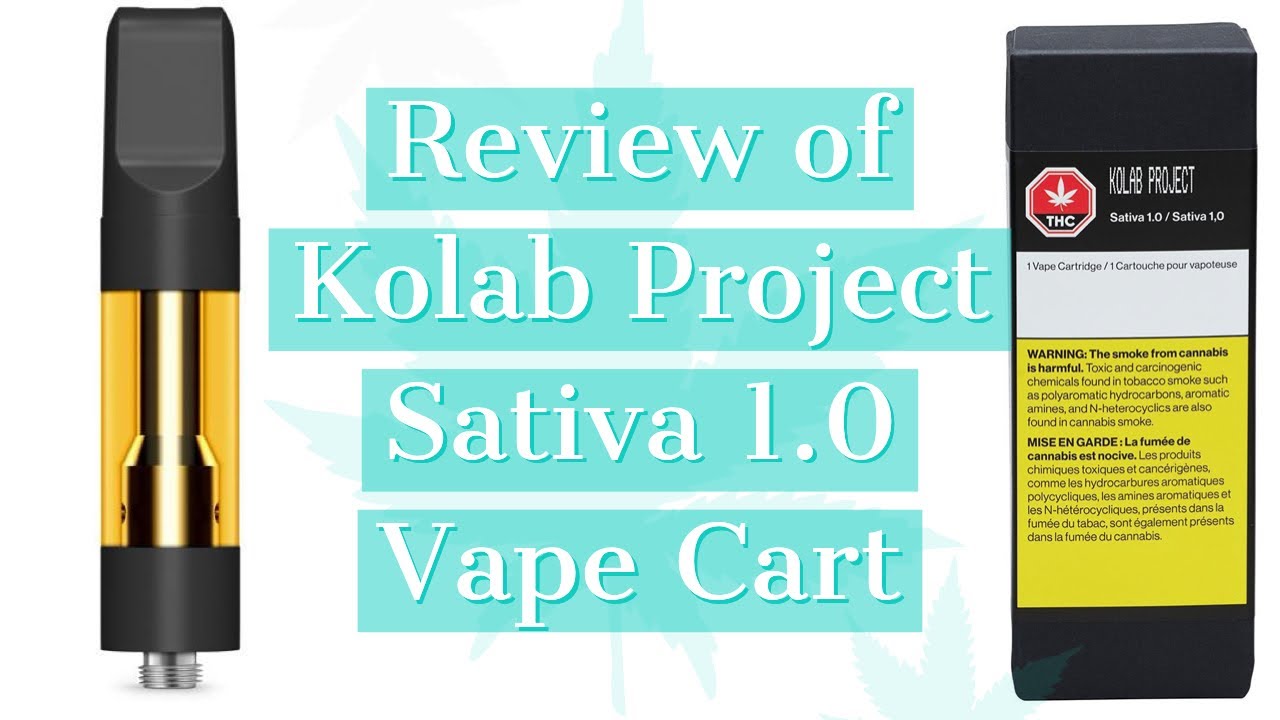 Review & First Impression of Kolab Project Sativa 1 0 Vape Cartridge 18 ...
