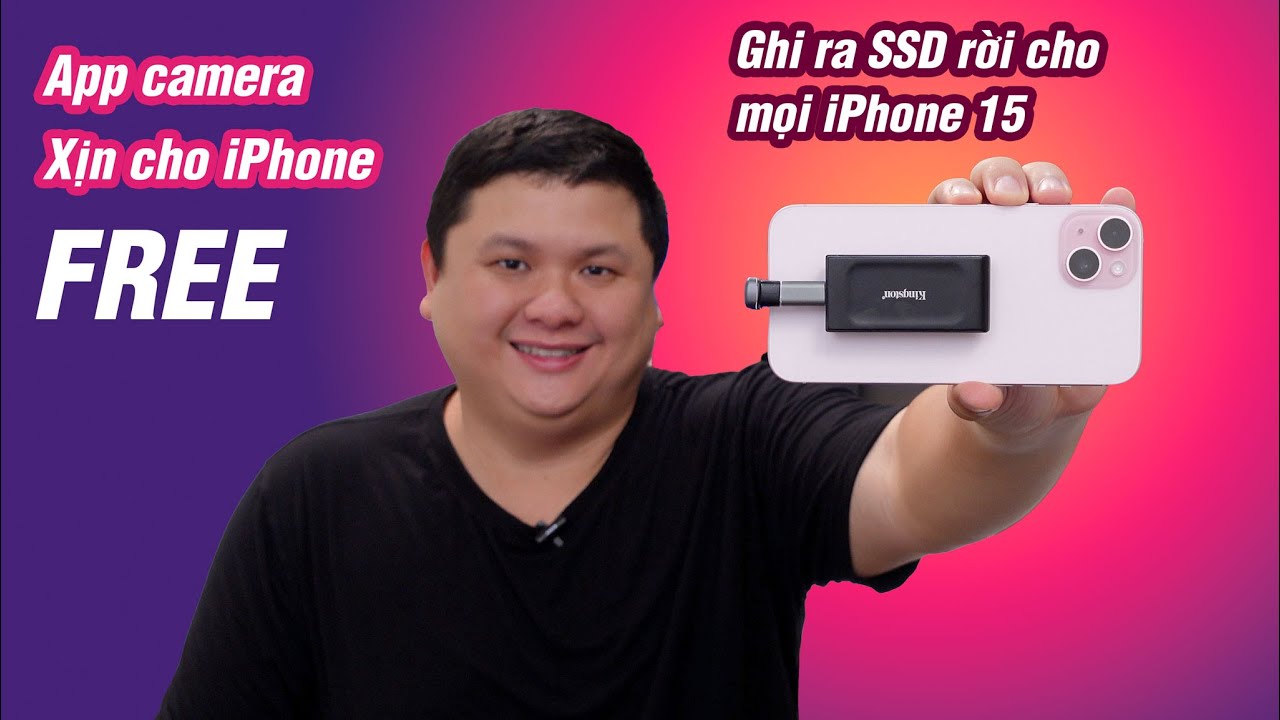 App camera cực ngon HOÀN TOÀN FREE cho iPhone: BlackMagic Camera - YouTube