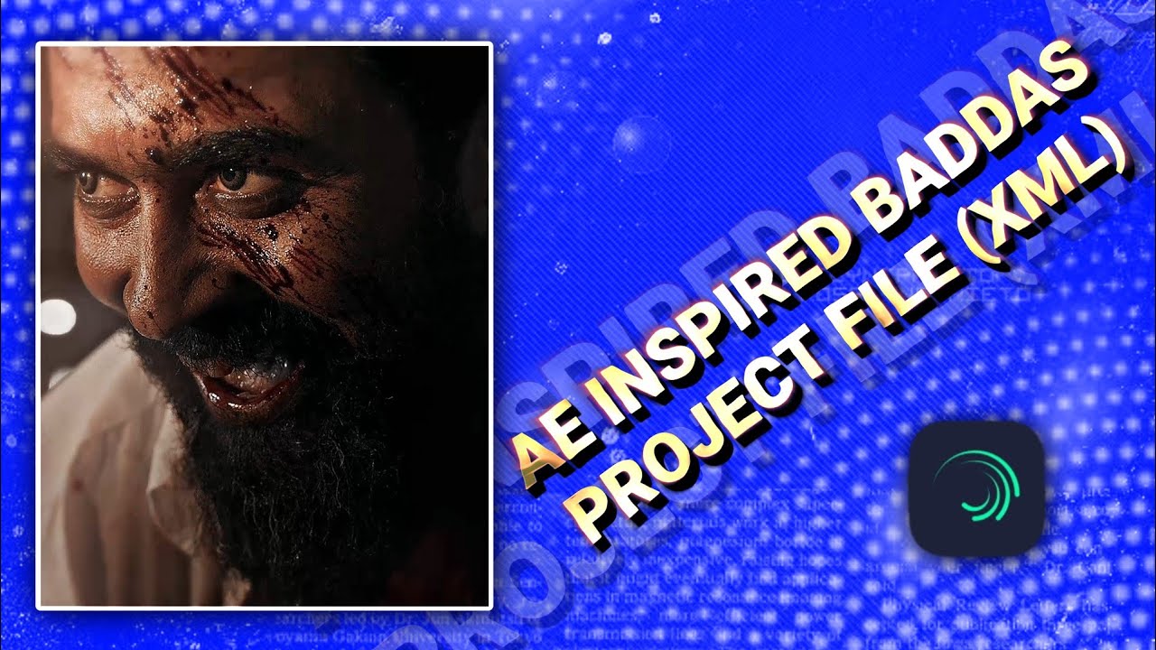Ae Inspired Baddas Project File Free Xml Alight Motion Youtube