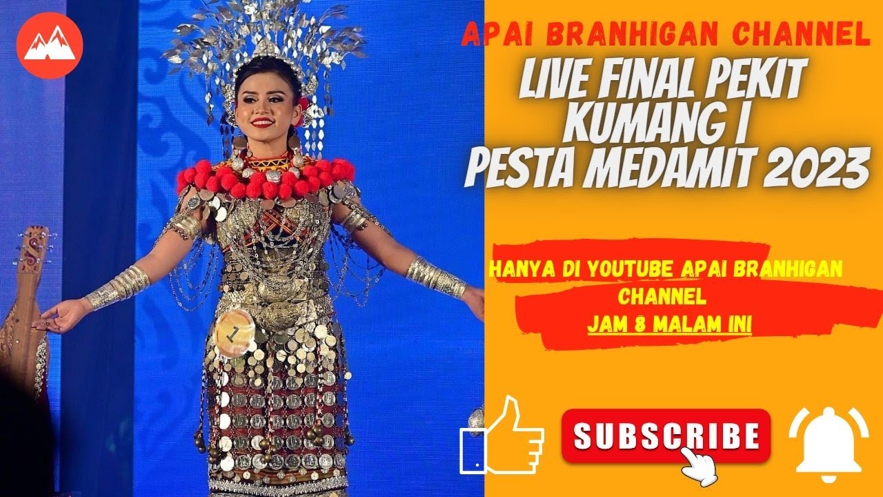 Live Final Pekit Kumang Pesta Medamit 2023 - YouTube