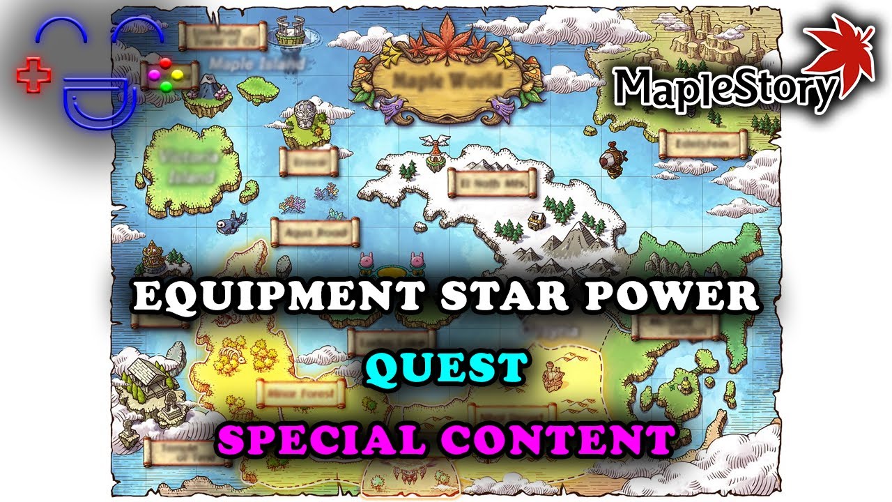 Equipment Star Power Maplestory Walkthrough - YouTube