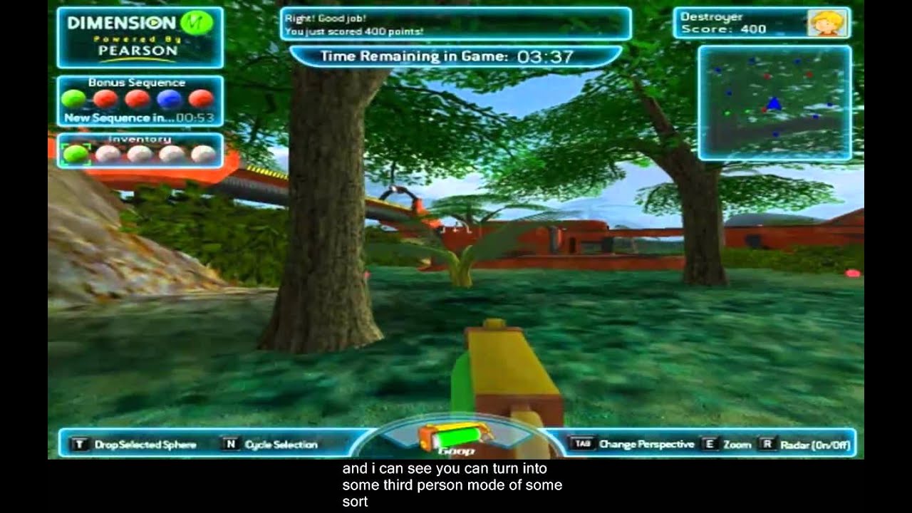 Dimension M SinglePlayer Game Review - YouTube