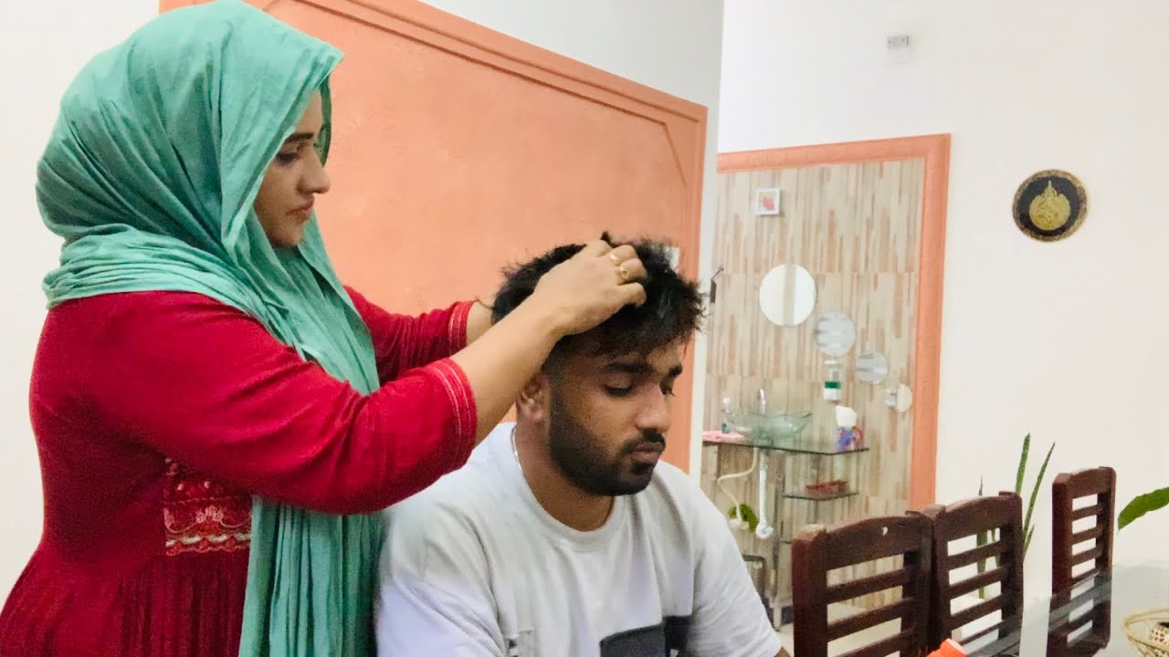 ഷഫ്മോന്റെ എണ്ണ തേച്ചുകുളി ദിവസം 😅/SHAS DOT COM - YouTube