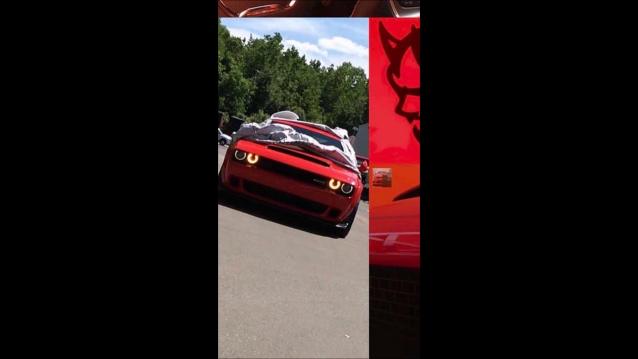 Dodge Challenger SRT hellcat demon - YouTube