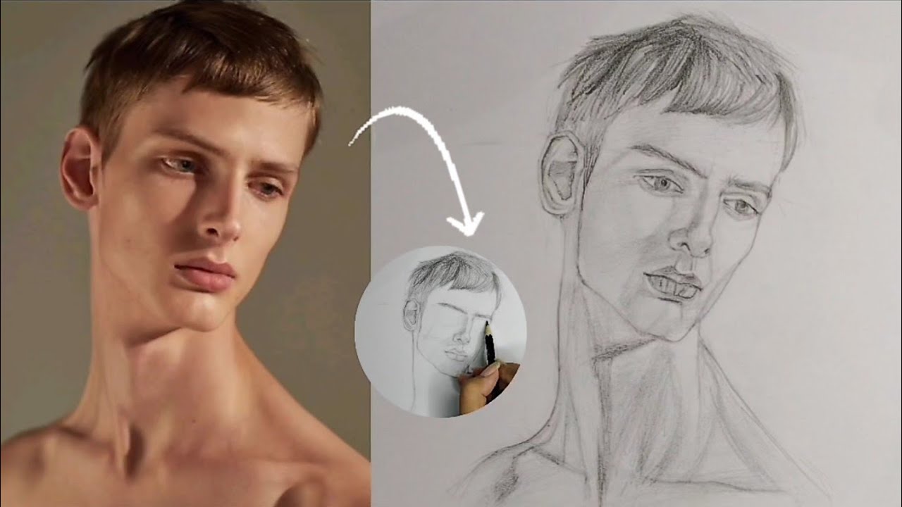 A better way to Practice Drawing using Loomis method - YouTube