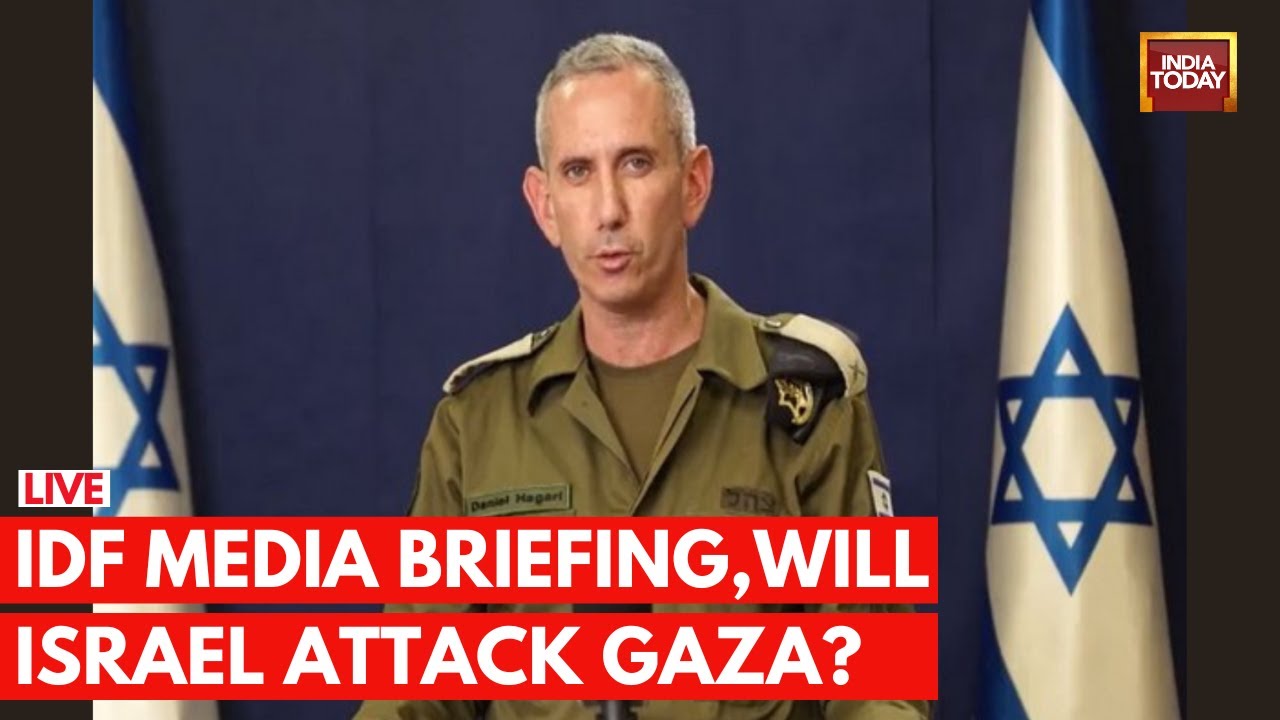 Israel Palestine War Update LIVE | IDF Spokesperson on Israel Hamas War ...